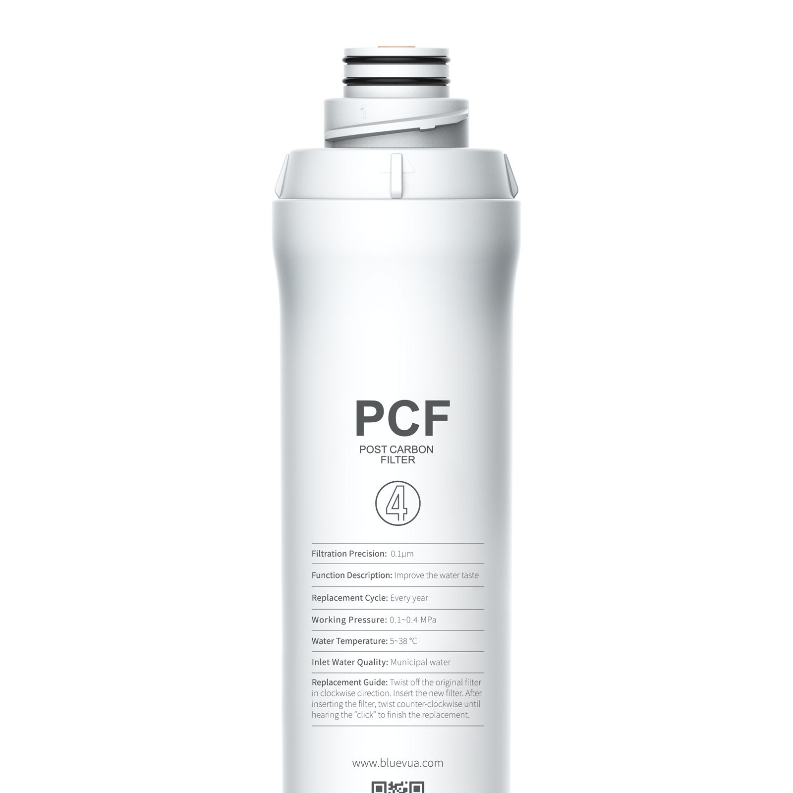 PCF Filter for ROPOT & ROPOT(UV) RO System - Improved Taste