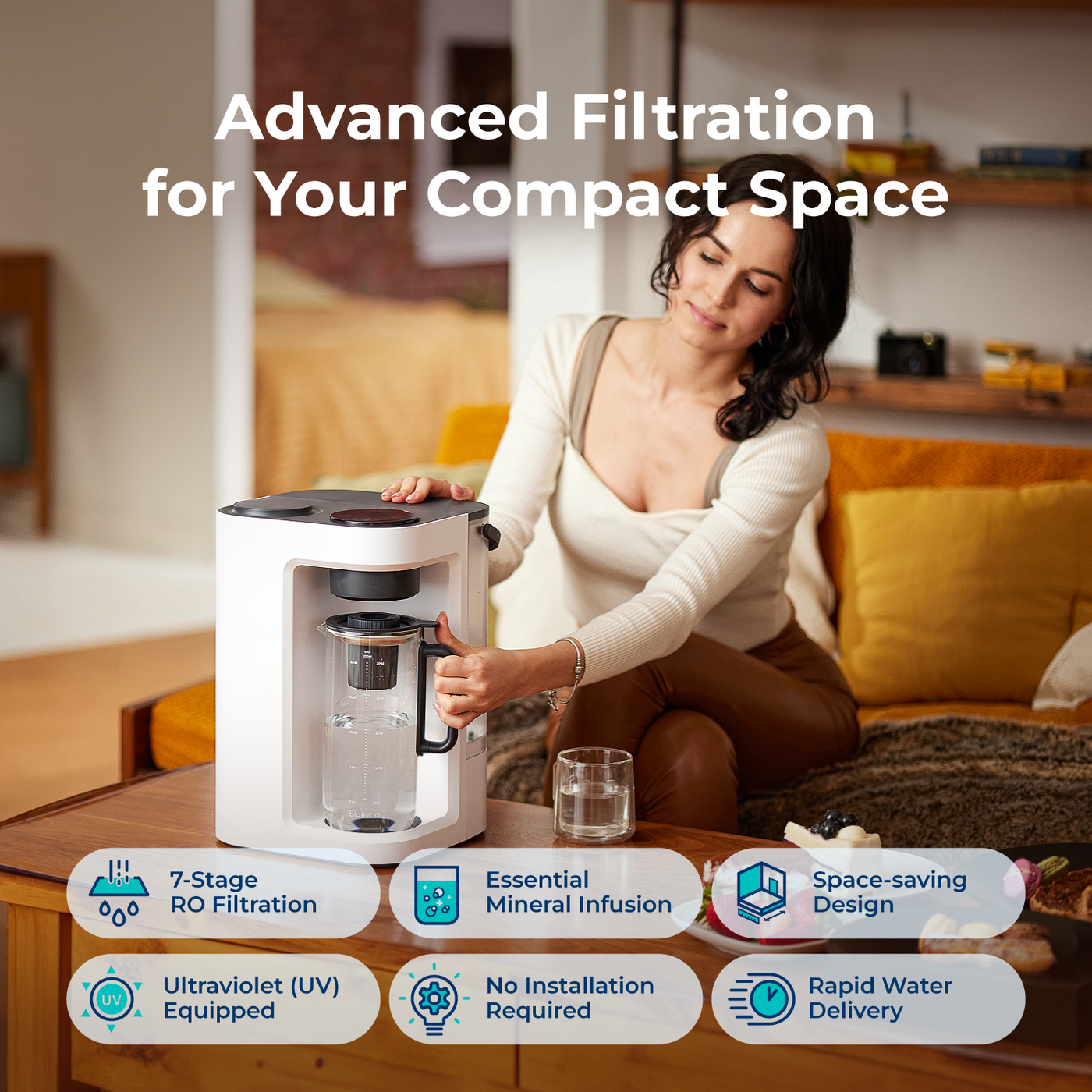 ROPOT-Lite Countertop RO Water System with UV Light