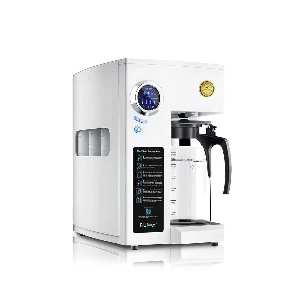 ROPOT Countertop Reverse Osmosis Water System with UV Light